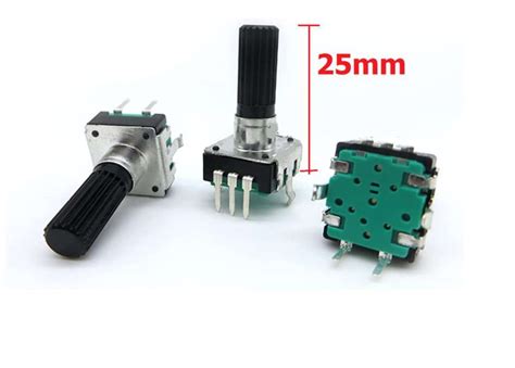 Jual New Original Ec12 12 Bit Rotary Encoder Potentiometer Switch 360 Deg Di Seller Aghanim