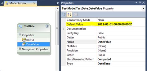 C Can Entity Framework Create Objects With Default Values For Non