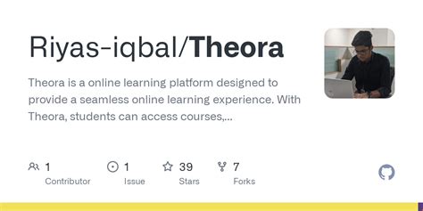 github riyas iqbal theora theora is a online learning platform