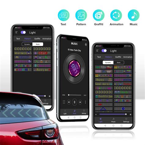 Led Matrix Pixel Panel Bluetooth App Usb 5v Flexible Addressable Rgb P Btf Lighting