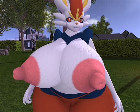 Rule 34 Anthro Big Ass Big Breasts Breasts Bubble Butt Cinderace Fat