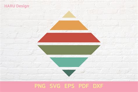 Split Shape Graphic By Harudesign · Creative Fabrica