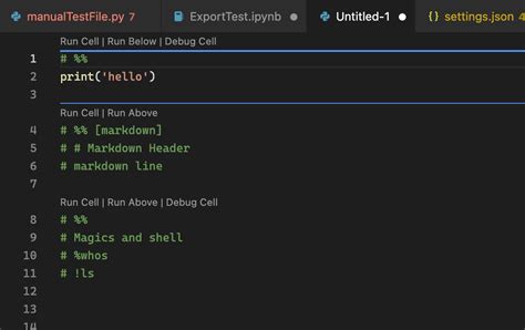 Test Export To Python Scripts Without Needing To Install Nbconvert Issue 135666 Microsoft