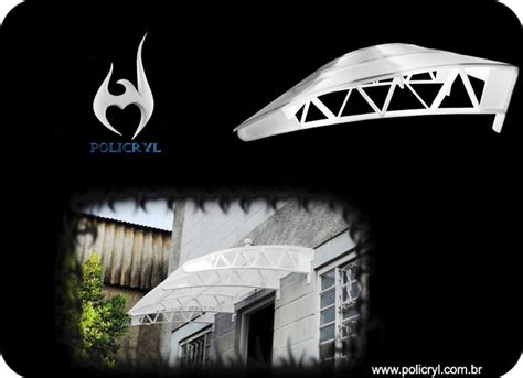 Cobertura De Acrílico Branco Com Led