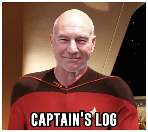Jean Luc Picard Admiring His Morning Bm R Dankmemes Know Your Meme