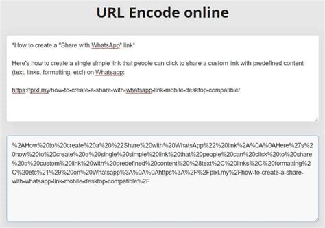 how to create a share with whatsapp link for email mobile desktop