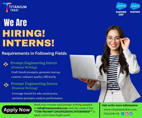 Titanium Tekzi On Linkedin Hiring Promptengineering Interns Contentcreators Conentwriters…