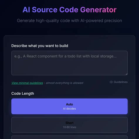 Ai Source Code Generator