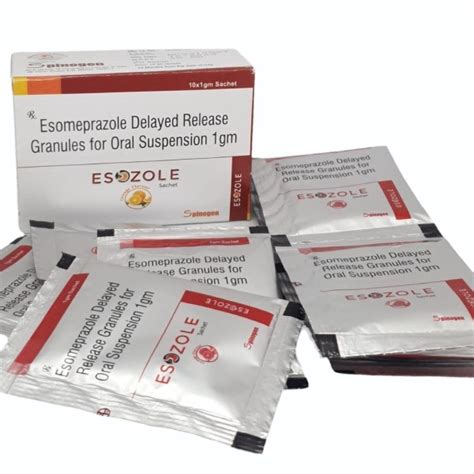 Esomeprazole Delayed Release Granules For Oral Suspension Manufacturer