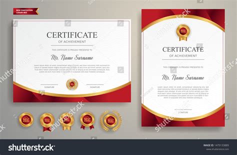 고급 배지와 현대적인 선 무늬를 사용한 스톡 벡터로열티 프리 1479133889 Shutterstock