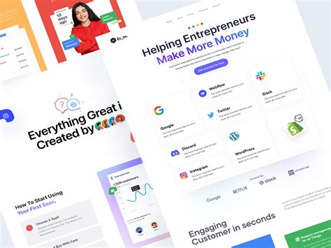 Saas UI Design Exploration Collection Behance