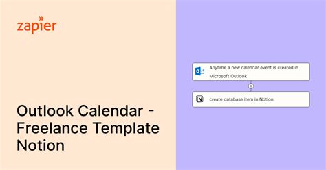 Anytime A New Calendar Event Is Created In Microsoft Outlook Create Database Item In Notion