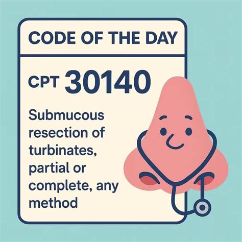 🌬️ Cpt Code Of The Day Respiratory System Excision 🌬️ 🔢 30140