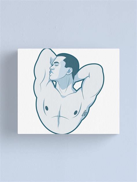 Sexymodel Canvas Print By WONKAMON Redbubble