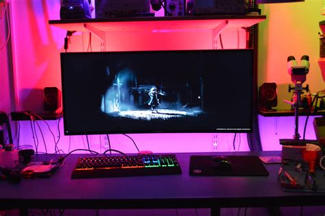 Floating Ultrawide Monitor Setup Cavelab Blog — Stories From The Cavelab