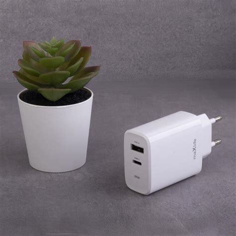 MaXlife 20W PD QC USB USB C Lader MinPrinter Dk