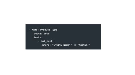 Unit Test In Dbt