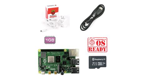 Raspberry Pi 4 1gb Basic Kit