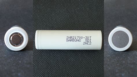 High drain 21700 Li-ion - Samsung 30T discharge capacity test