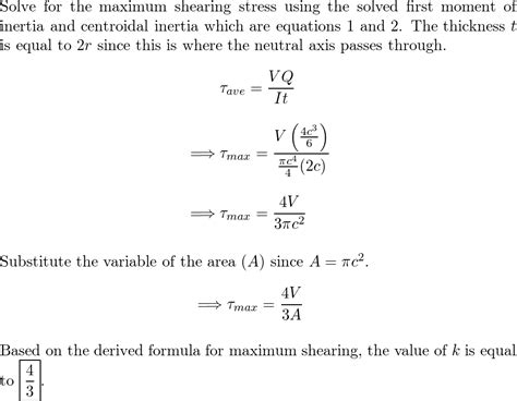 A Beam Having The Cross Section Shown Is Subjected To A 43 Off