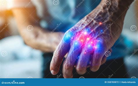 Peripheral Neuropathy Medical Poster Vector Illustration 324957938