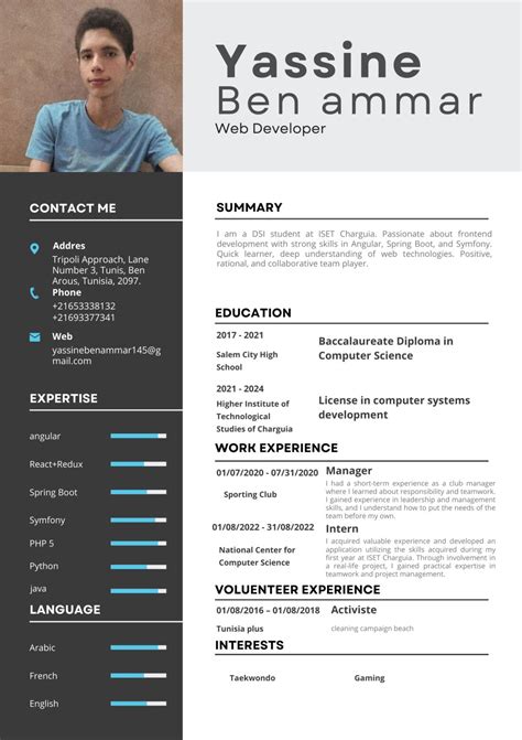 Yassine Ben Ammar On Linkedin Internship Internship Pfa Pfe Webdevelopment