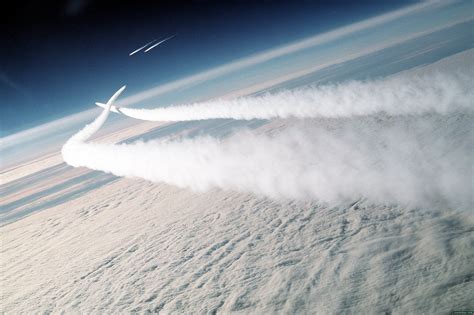 Hi Res Military Photo Of Jet Fighters Intercepting Missiles Fighter Jets Air Show Jet