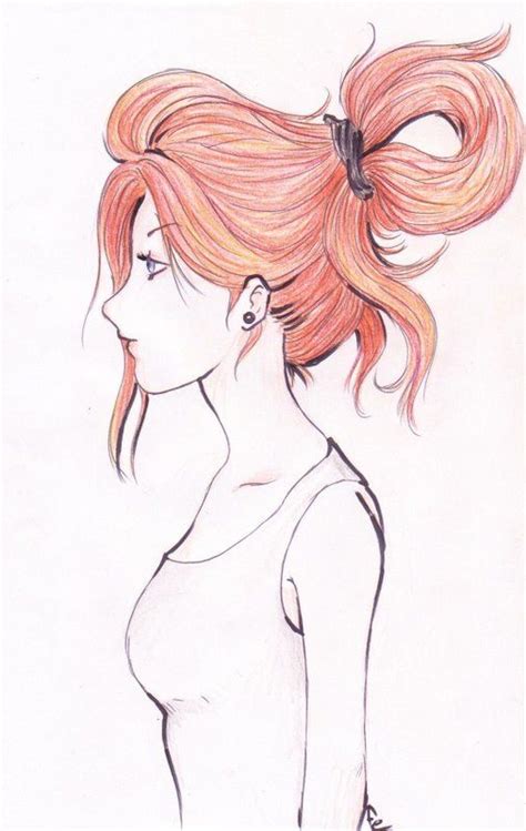 Redhead Drawing At Paintingvalley Com Explore Collection Of Redhead Drawing