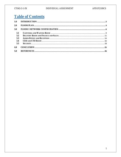 In Individual Assignment In Introduction To Networking Apu