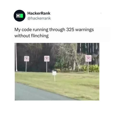 [video] hackerrank on linkedin warnings in my code 22 comments