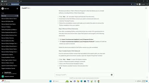 How To Remove Old Python Version Windows 10 Youtube