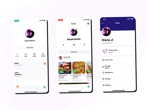 Figma IOS UI Kit Profile Templates By F E L I For Setproduct On Dribbble