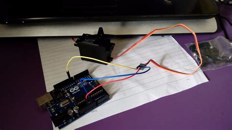 Controlling Servo Motor Using Keyboard Input 4 Steps Instructables
