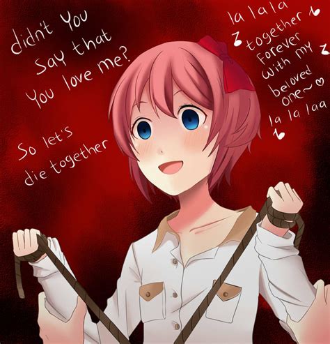 Yandere Sayori By Angon623 On Deviantart