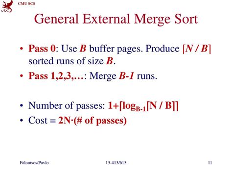 Lecture12 External Sorting Randg Ch13 Ppt Download