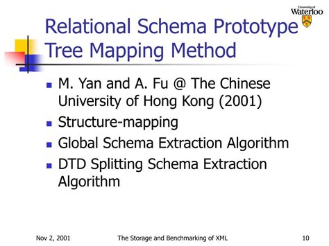 ppt the storage and benchmarking of xml powerpoint presentation free