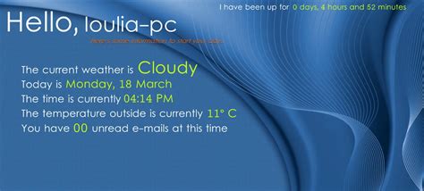 Daily Widget For Xwidget By Jimking On DeviantArt