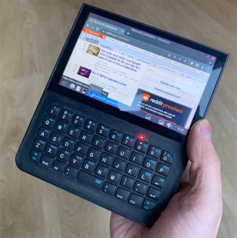 Raspberry Pi Based Decktility Cyberdeck Is Inspired By A Love Of S Handhelds Liliputing