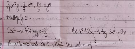 Frac 3 4 X 2 Y Frac 2 7 X 4 Frac 14