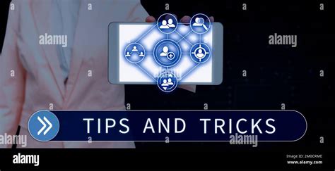 Hand Writing Sign Tips And Tricks Word For Helpful Advices That Makes Certain Action Easier To