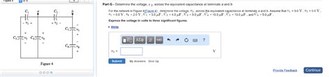 Solved Part G Determine The Voltage V Across The Chegg Com