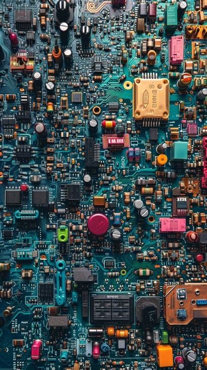 Free Circuit Board Complexity Photo Electronics Technology Circuit Download At Stockcake