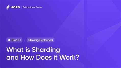 What Is Sharding In Ethereum