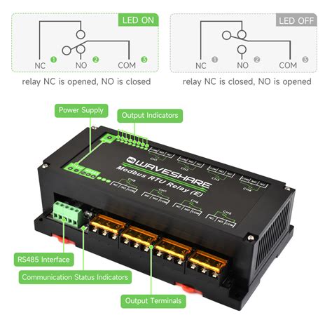 Modbus Rtu Relay E Điện Tử Proe