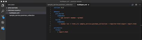 api testing with postman collections in aws codepipeline