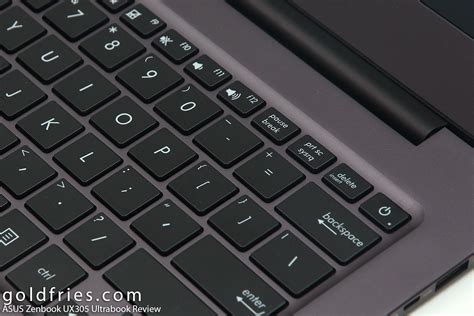 ASUS Zenbook UX Ultrabook Review Goldfries