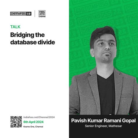 mathesar foundation on linkedin pavish kumar ramani gopal will be