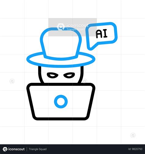 Ai Hacker Animated Icon Free Download Science And Technology Animated