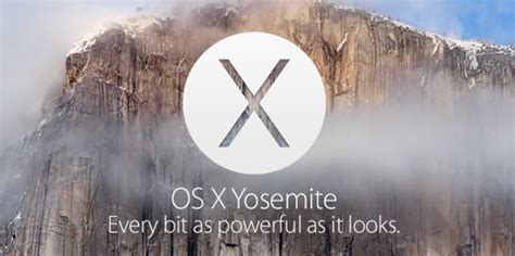 Mac OS X Yosemite 10 10 系统介绍和镜像下载 Mac大学