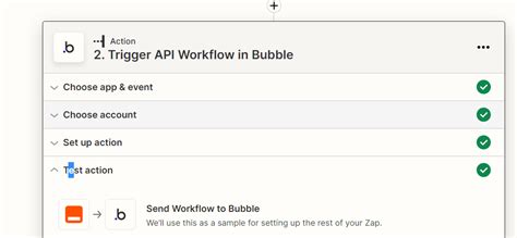 How Can I Use Zappier Bubble Action Triger Api Workflow Apis